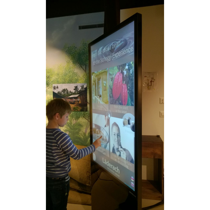 Multi-Touch-Folie für eine interaktive und spannende Erfahrung ...