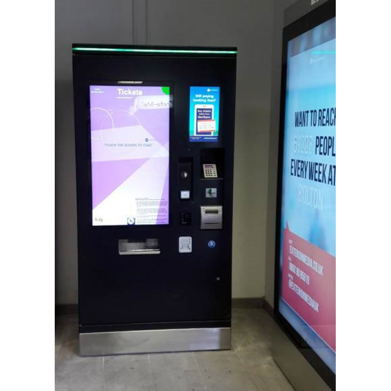 Create a reliable touch screen ticket machine with PCAP foil technology ... Create a reliable touch screen ticket machine with PCAP foil technology ...