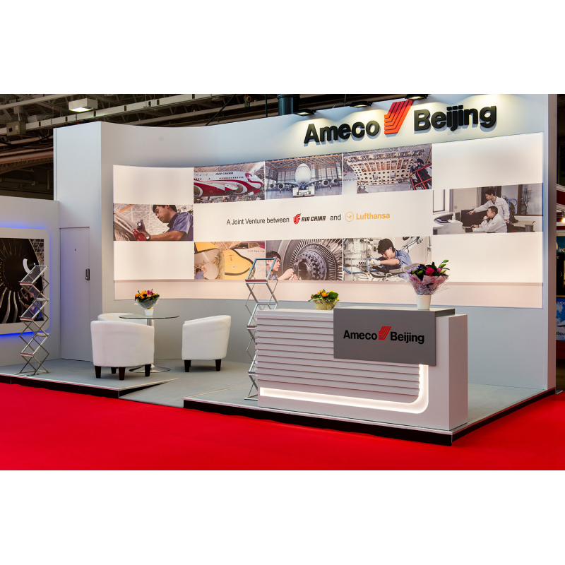 Exposición Construido a medida Soportes para impresionar a su audiencia ...