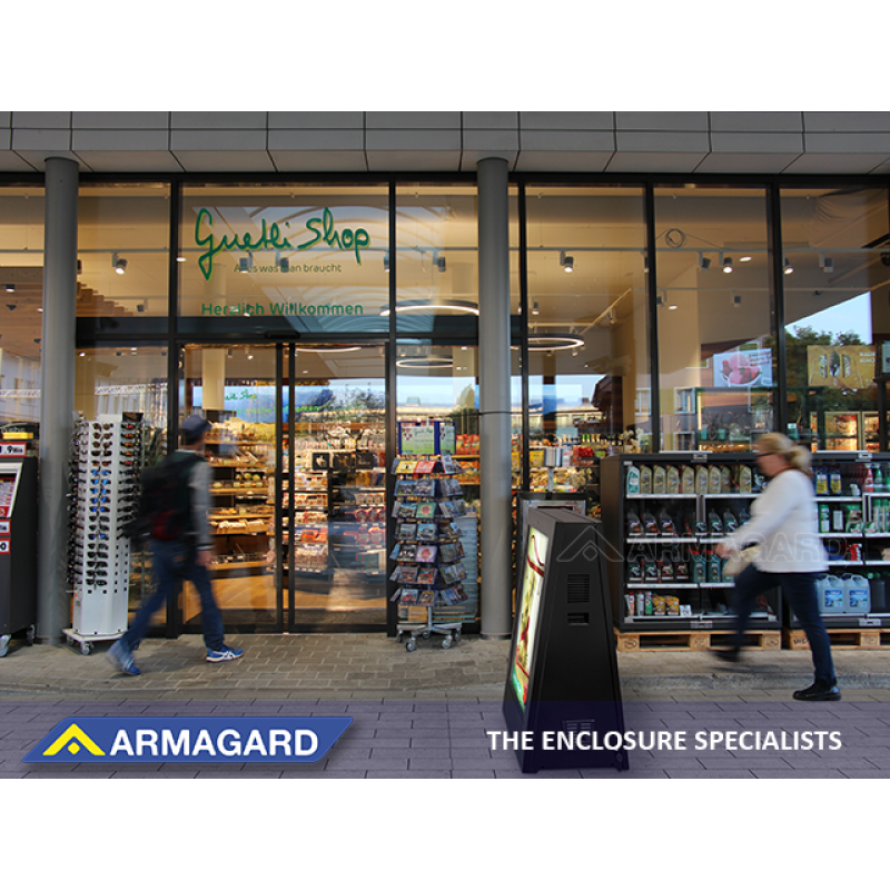 Señales digitales legibles a la luz del sol sobre ruedas | Armagard LTD ...