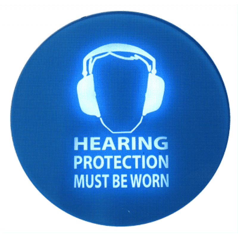 Panneaux d'avertissement de bruit lumineux pour avertir d'un bruit ...