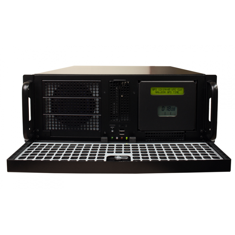 Serveur double temps rackable pour un temps précis | Galleon Systems ...