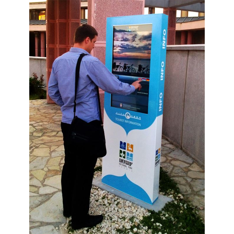 Layar sentuh overlay untuk mengubah permukaan kaca Anda interaktif ...