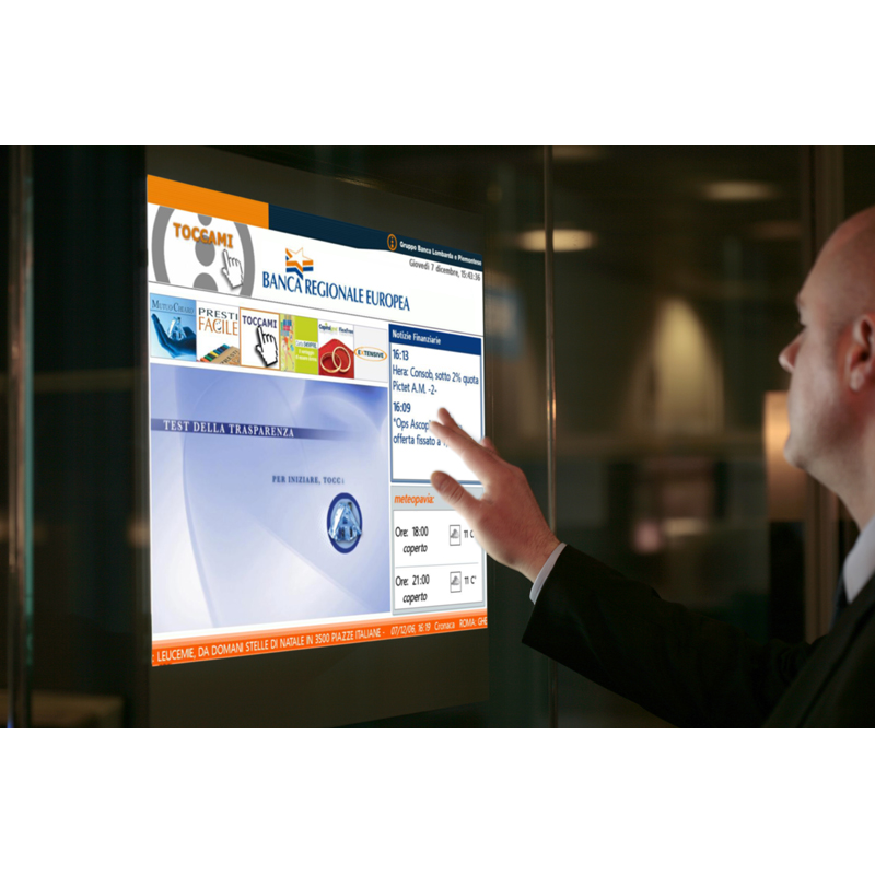 Sentuh foil untuk kaca mengubah jendela menjadi layar sentuh ...