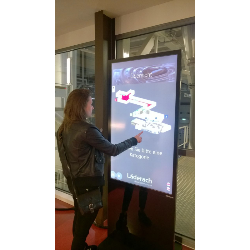 Pro cap touchscreenfolie voor interactieve industriële displays ...