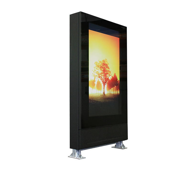 Utendørs Digital Advertising Skjerm 70 "- 75" Outdoor Totem kabinett ...